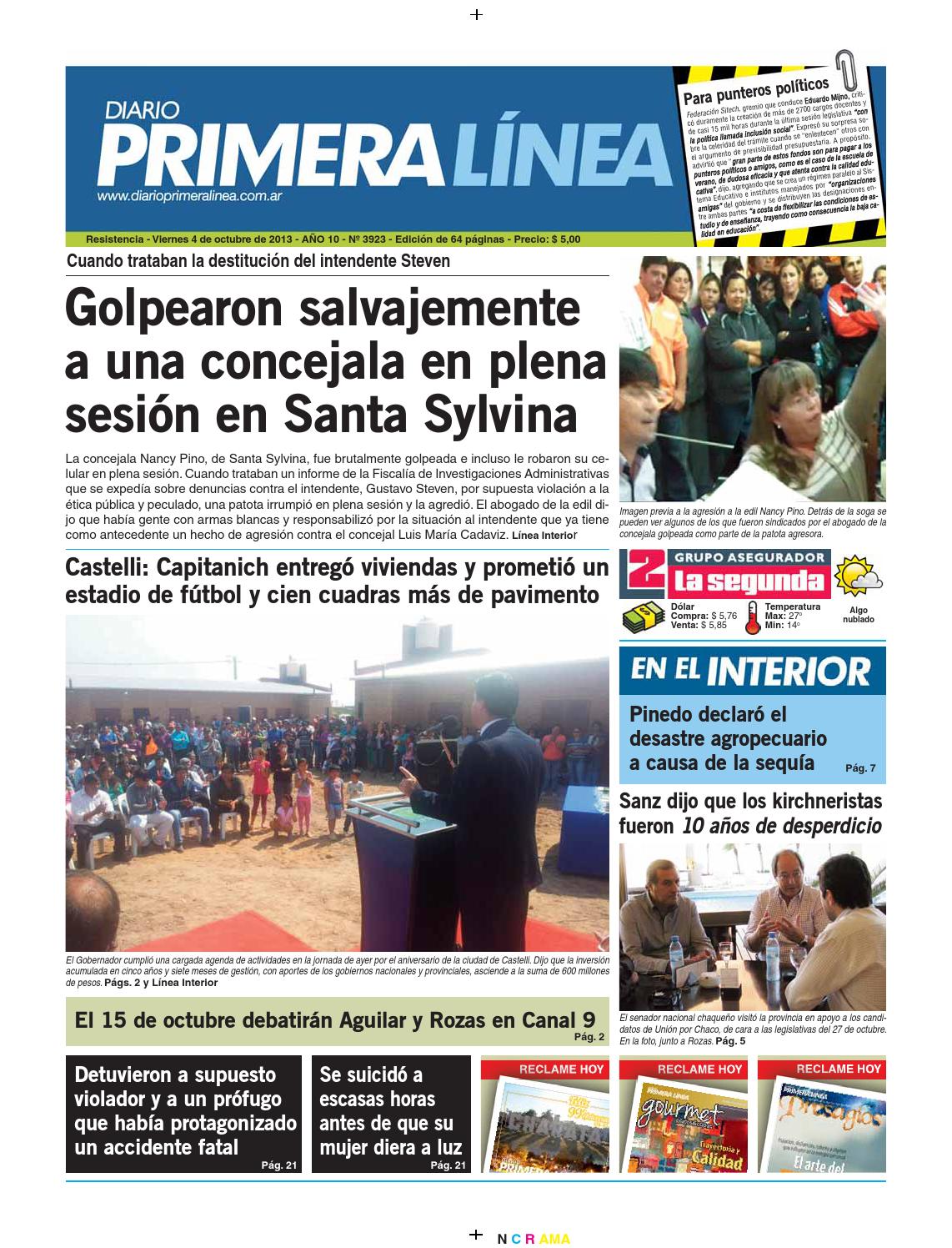 Primera Línea 3923 04 10 13 by Diario Primera Linea - Issuu