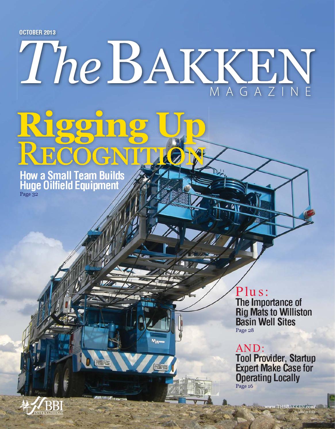 October 2013 - The Bakken magazine by BBI International - Issuu