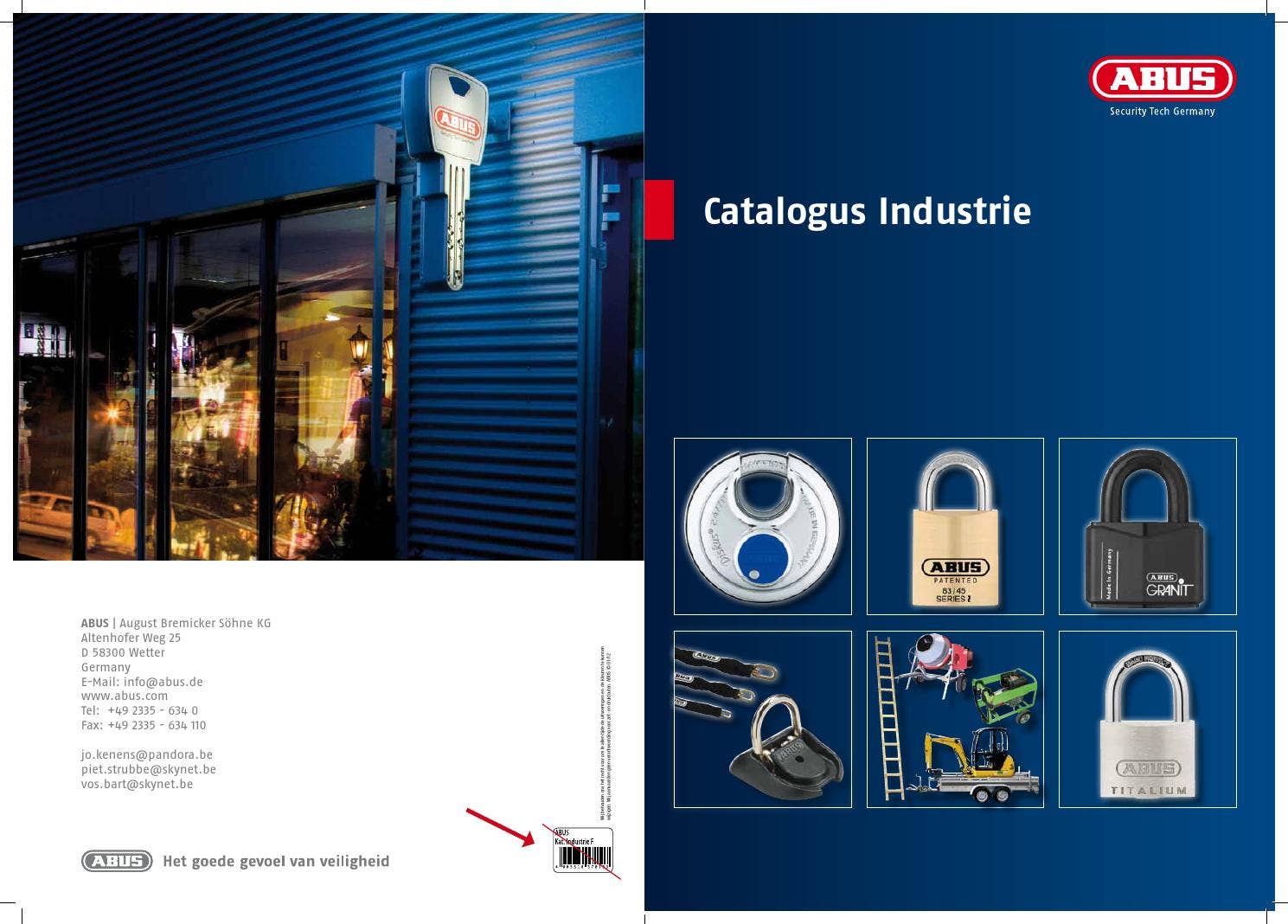Abus catalogus industrie by ERIKS Nederland - Issuu