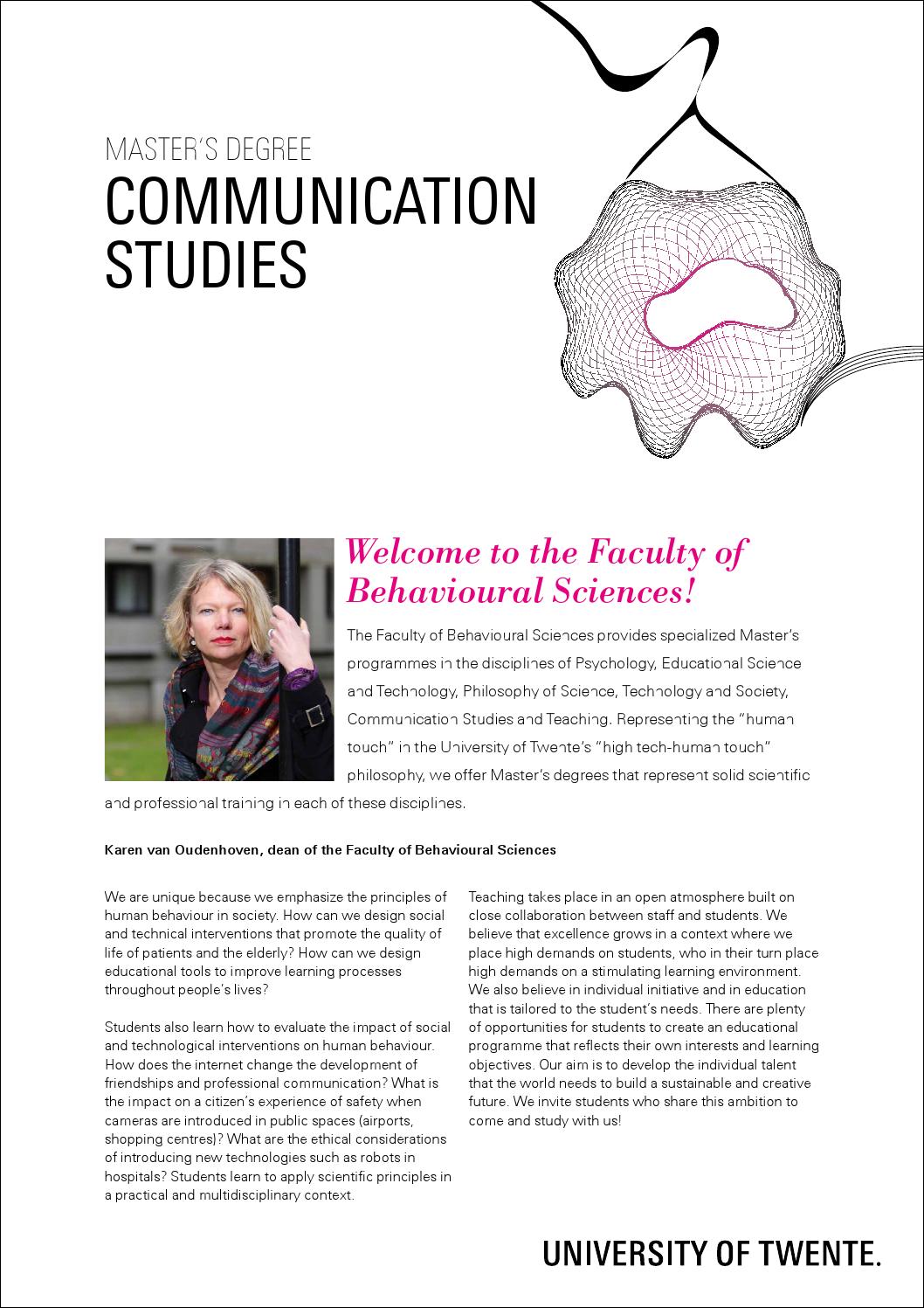 Communication Studies by University of Twente - Issuu
