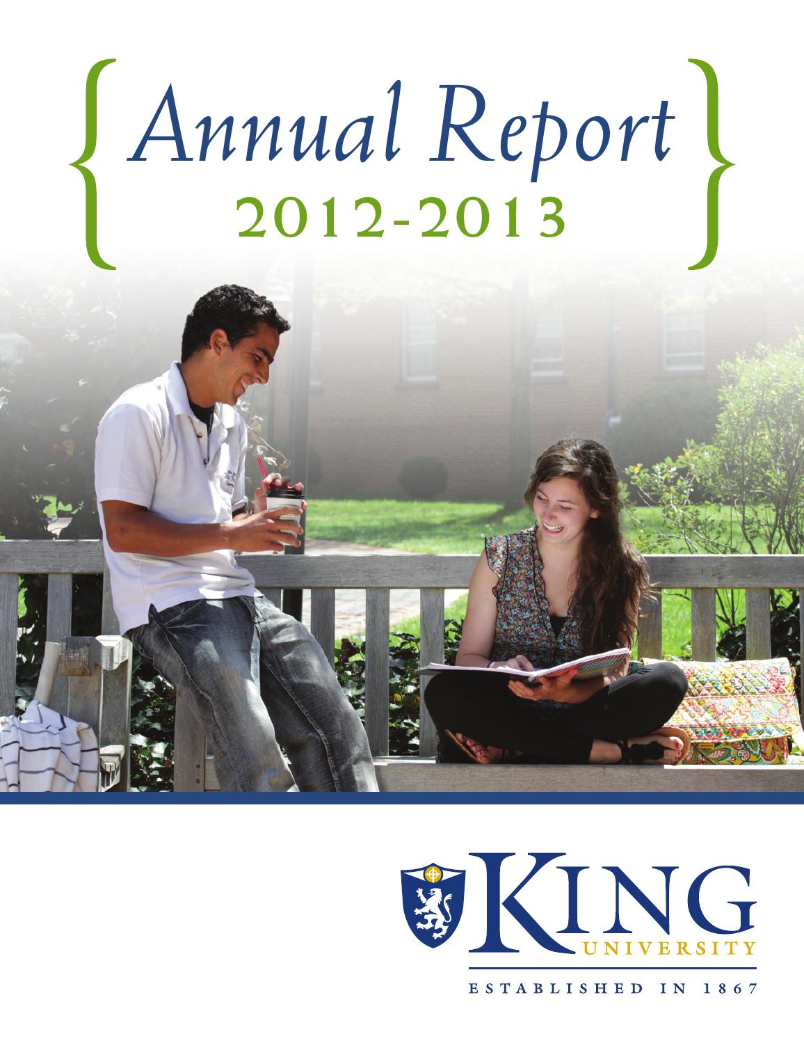 King University 2012-2013 Annual Report by King University - Issuu