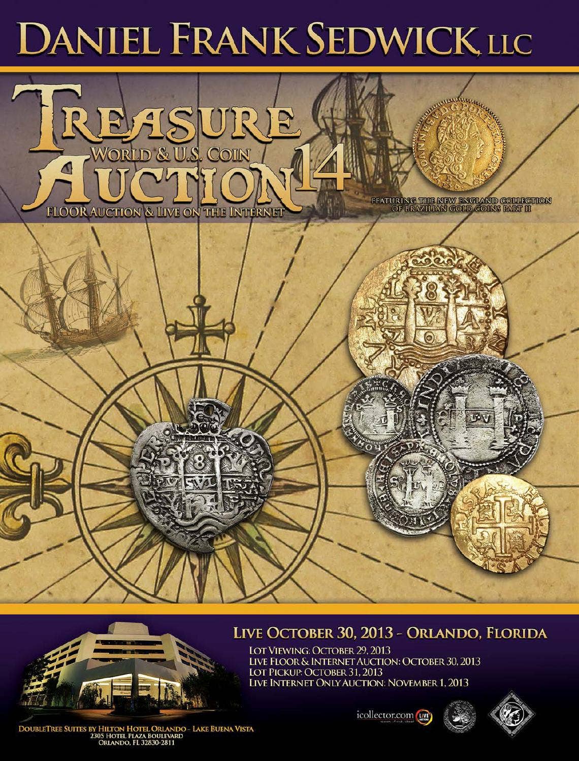 Treasure, World and U.S. Coin Auction #14 by Sedwick & Associates, LLC ...