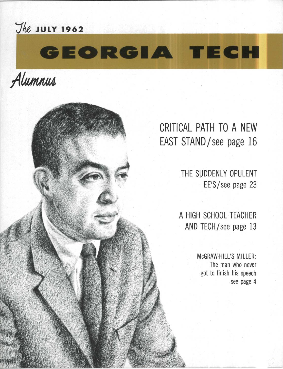 Georgia Tech Alumni Magazine Vol. 40, No. 08 1962 by Georgia Tech ...