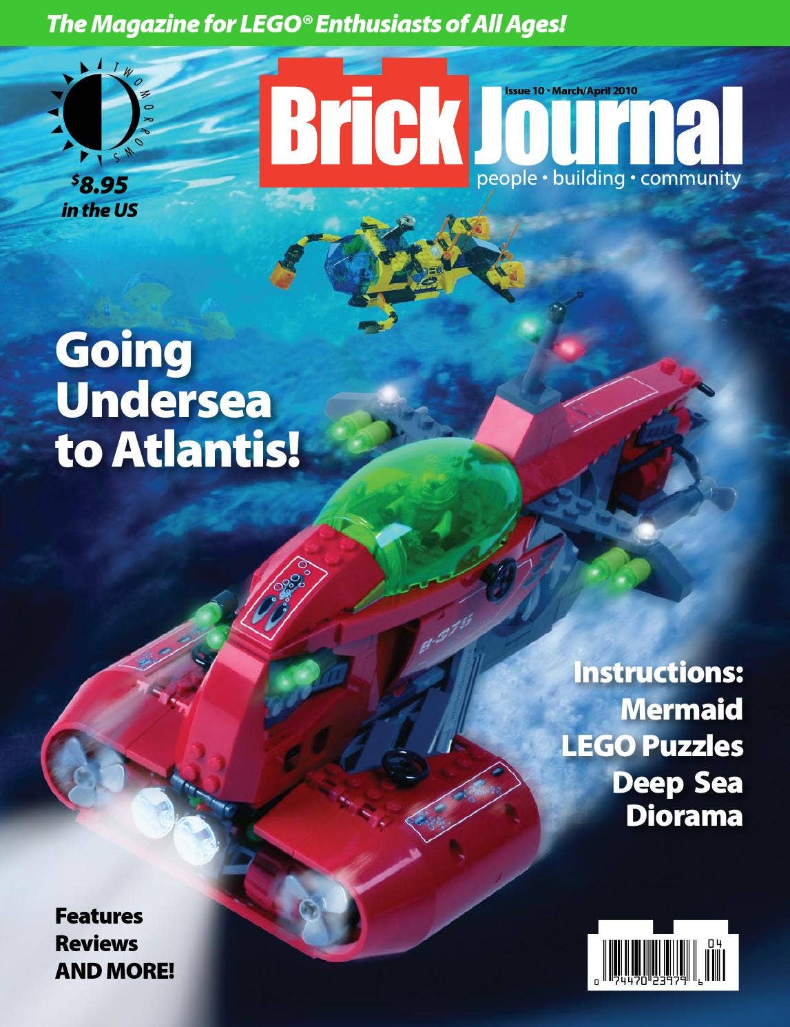 BrickJournal #10 Preview by TwoMorrows Publishing - Issuu