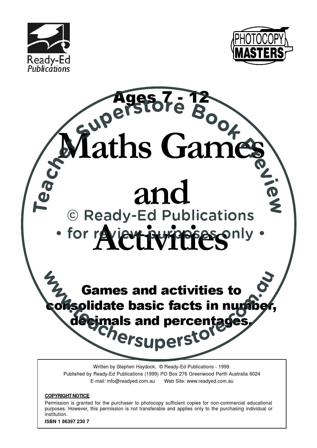 Maths Games And Activities Vebuka maths-games-and-activities-vebuka