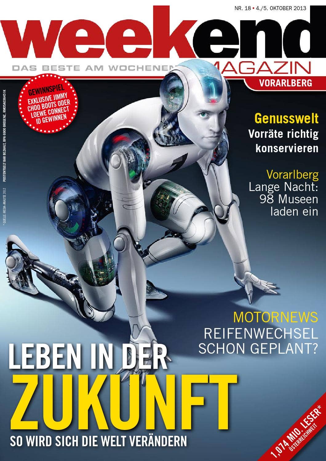Weekend magazin vorarlberg 2013 kw 40 by Weekend Magazin Vorarlberg - Issuu