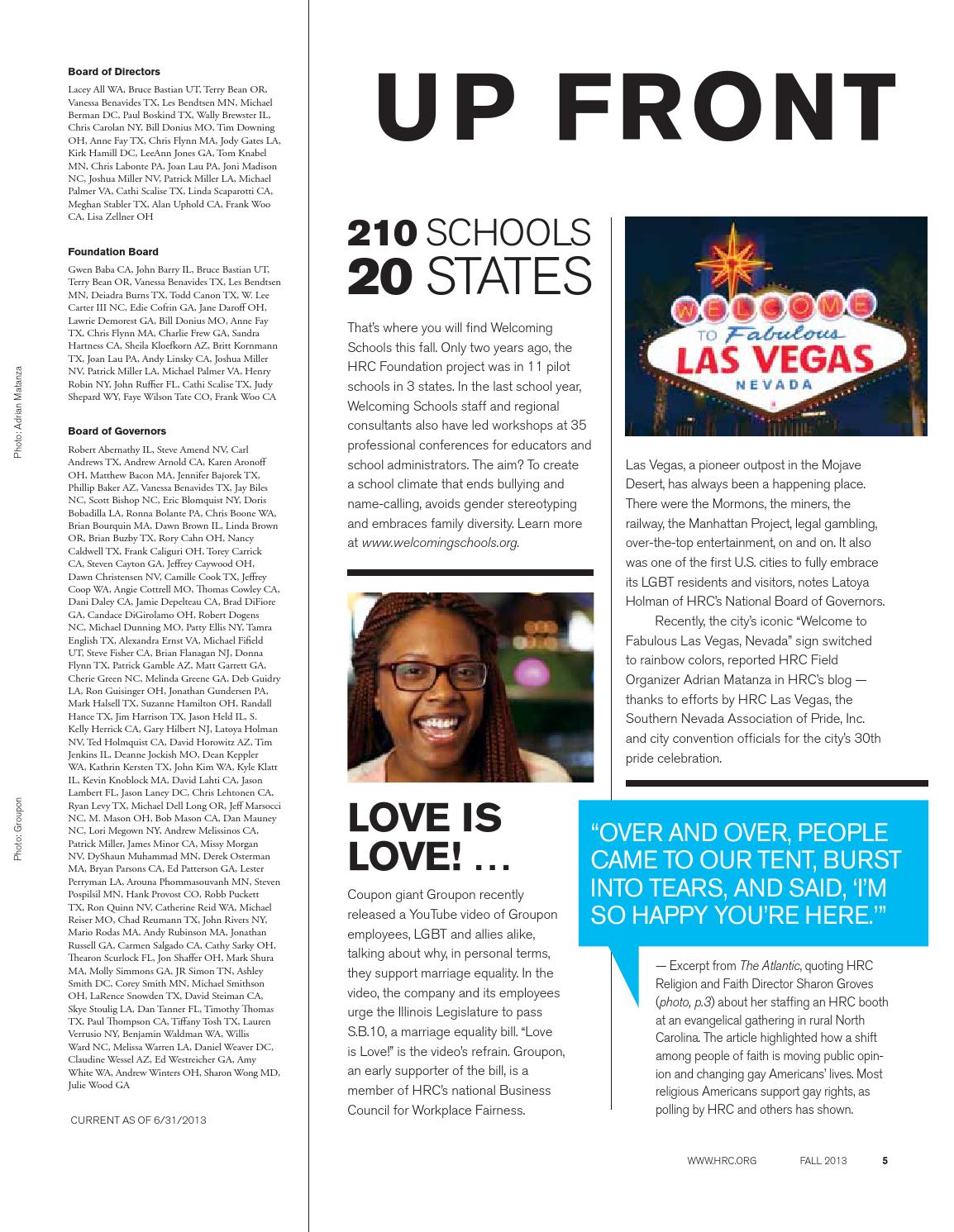 Equality Magazine Fall 2013 by Human Rights Campaign - Issuu