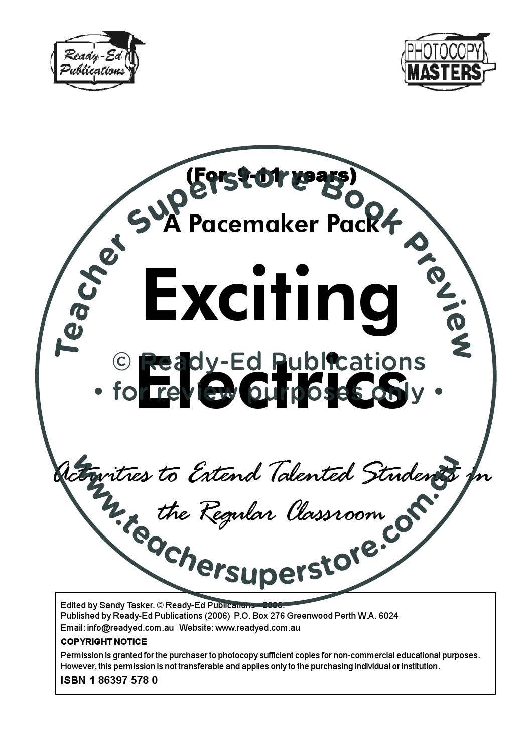 Pacemaker Pack: Exciting Electrics (Upper) by Teacher Superstore - Issuu