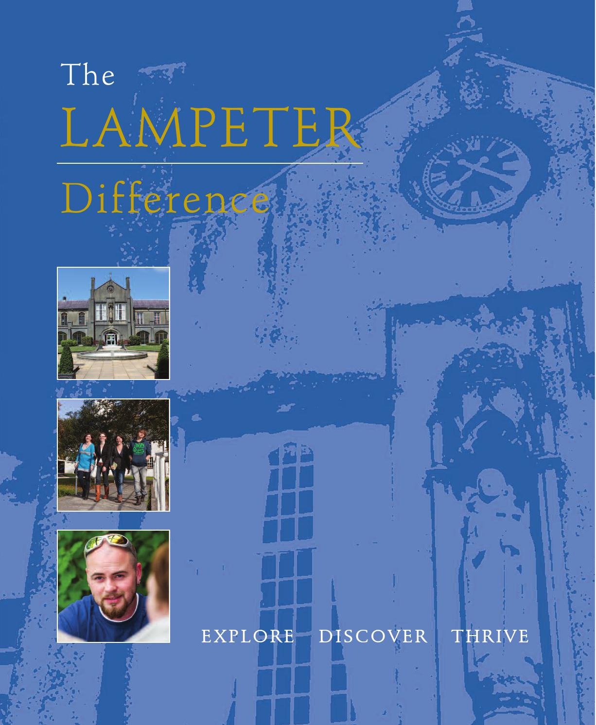 Lampeter Difference by University of Wales Trinity Saint David - Issuu