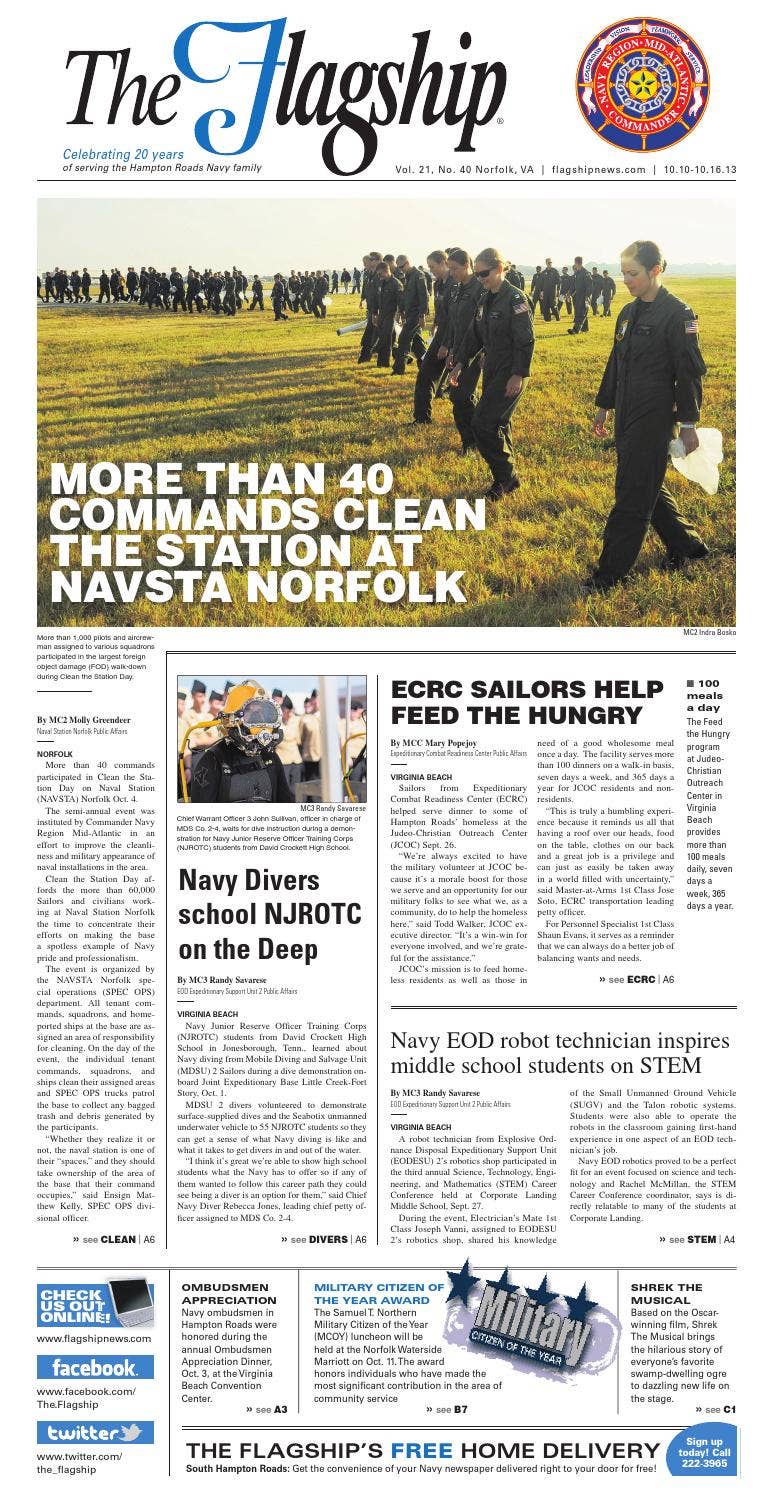 Flagship October 10, 2013 by Military News - Issuu