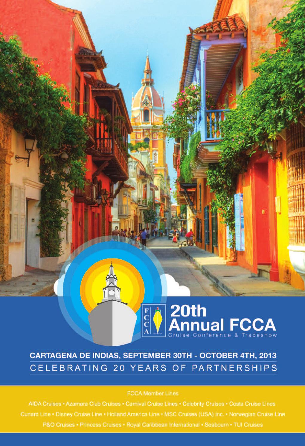 2013 FCCA Conference Program - Colombia by Florida-Caribbean Cruise ...
