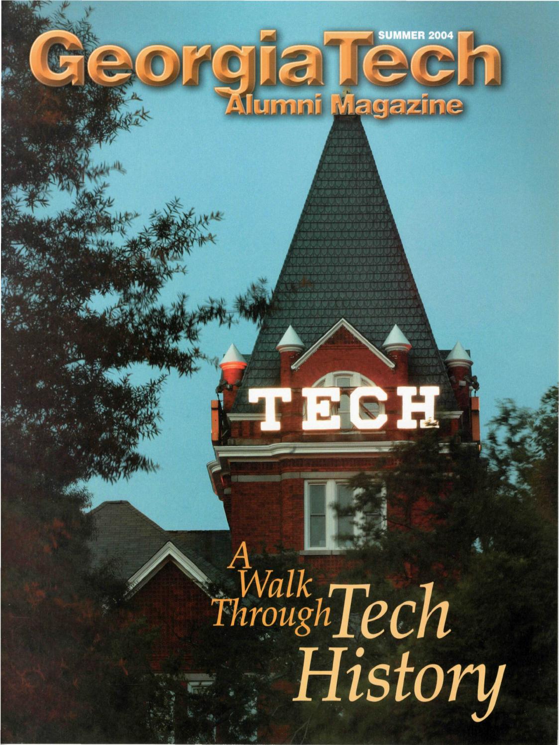 Georgia Tech Alumni Magazine Vol. 81, No. 01 2004 by Georgia Tech ...