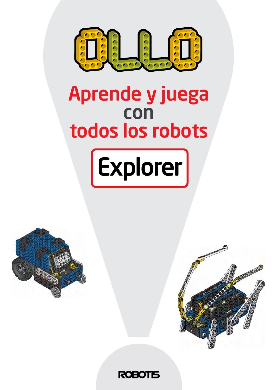 Cápitulo 11 ROBOTIS OLLO Workbook, en español. RO-BOTICA, Robótica ...