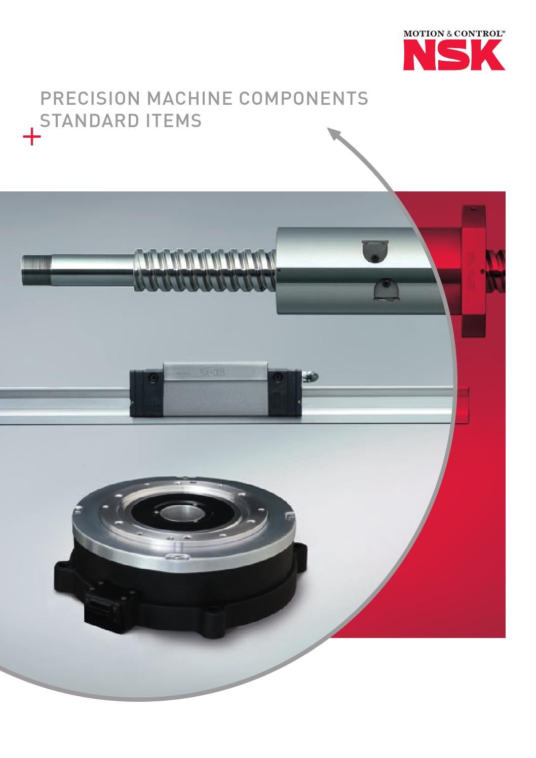 Nsk linear motion standard items catalogue by ERIKS Nederland - Issuu