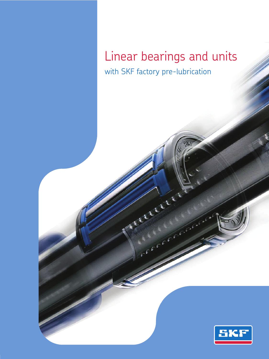 Skf linear bearings and units en by ERIKS Nederland - Issuu