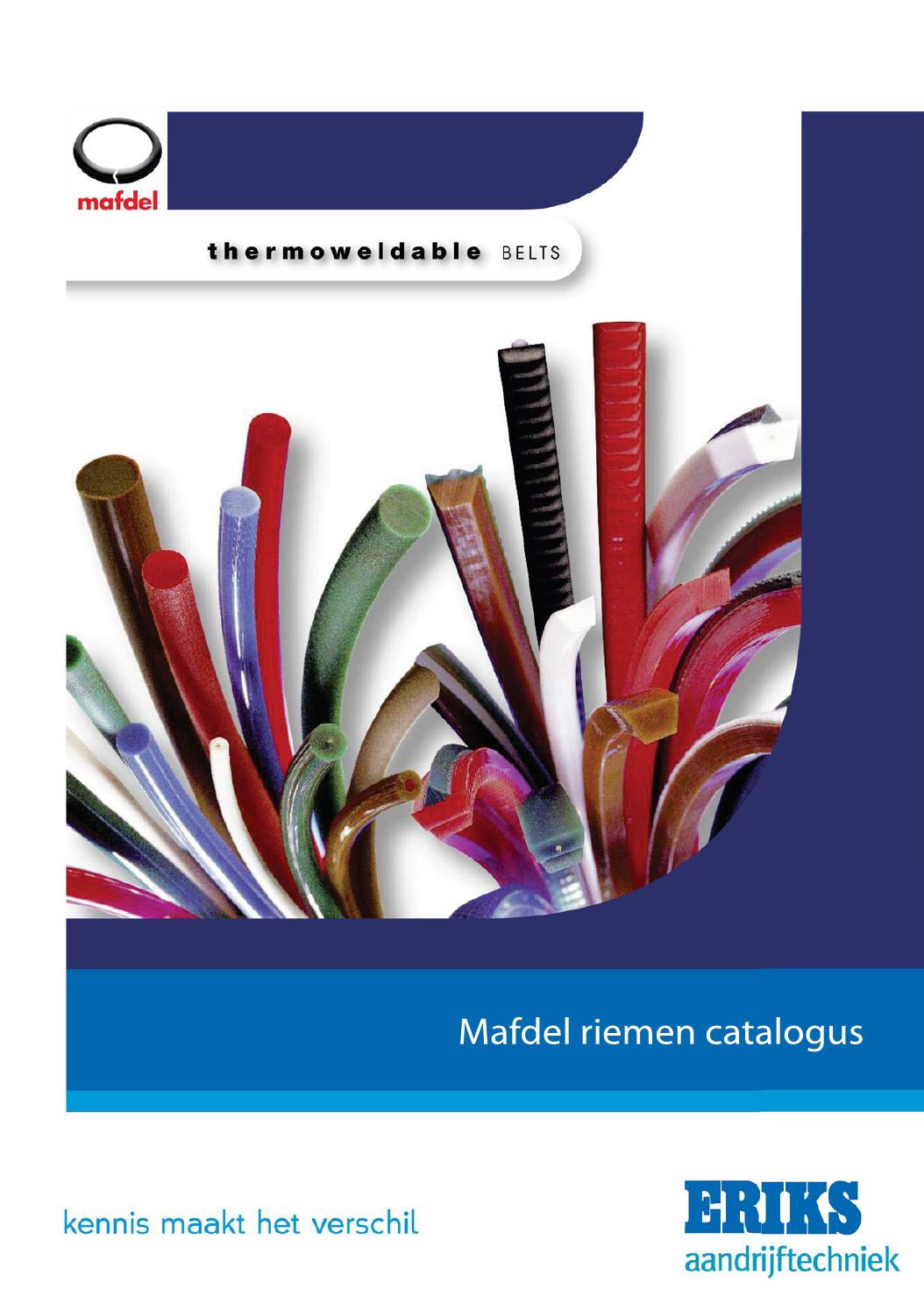 Mafdel catalogus riemen by ERIKS Nederland - Issuu
