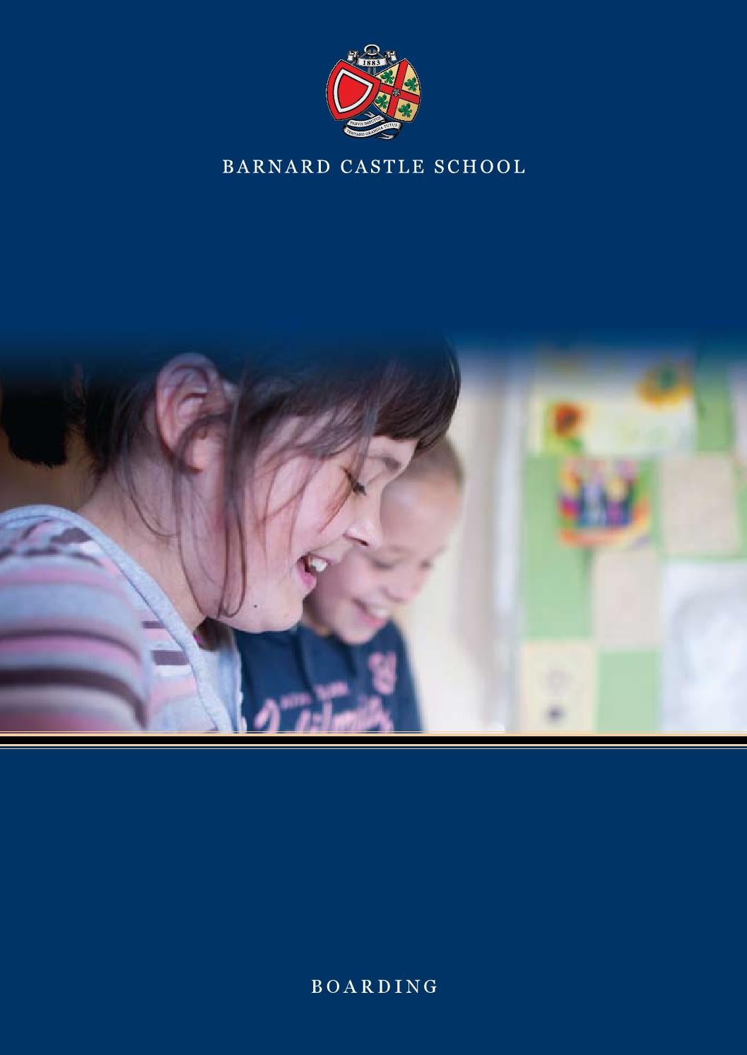 Barnard Castle School Prospectus Boarding by Barnard Castle School - Issuu
