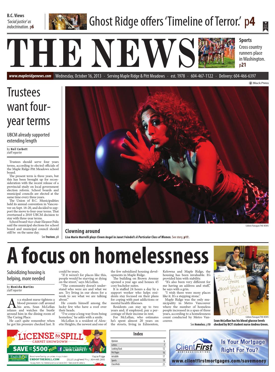 Maple Ridge News, October 16, 2013 by Black Press Media Group - Issuu