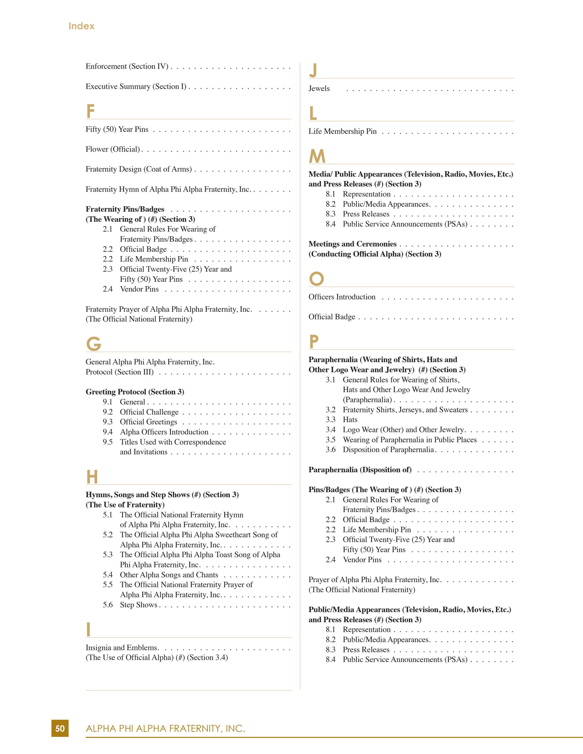 Alpha Protocol & Etiquette Manual by Alpha Phi Alpha Fraternity - Issuu