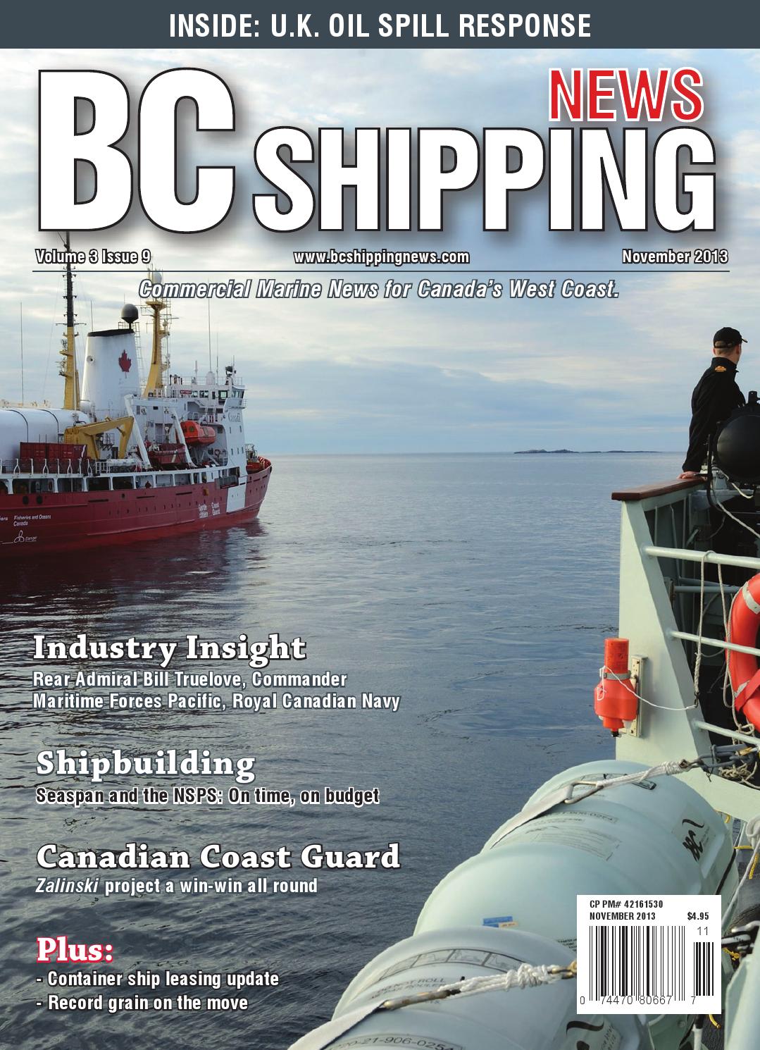 BC Shipping News - November 2013 by McIvor Communications - Issuu