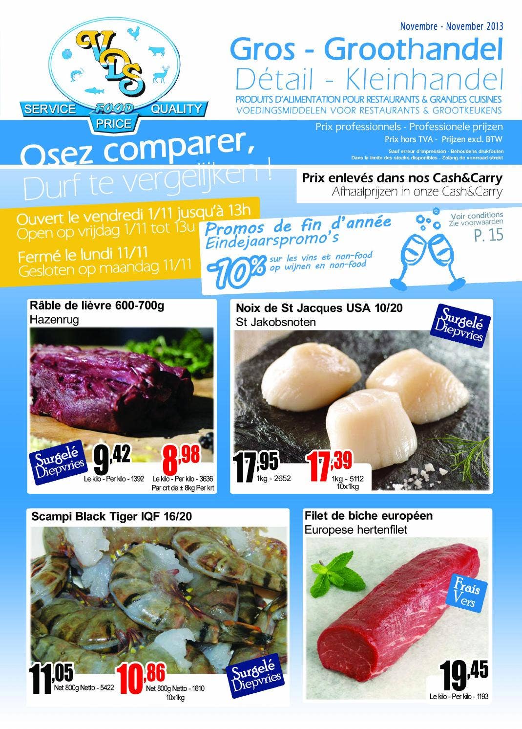 FOLDER NOVEMBRE 2013 by VDS Food - Issuu