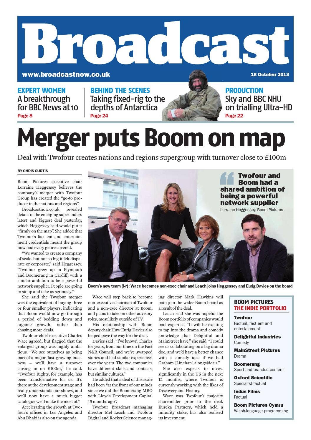 Broadcast 18th October Issue 2013 by Media Business Insight - Issuu