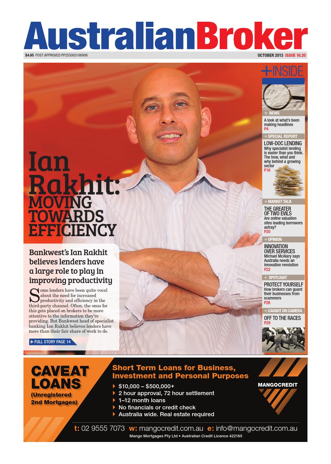 Australian Broker 10.20 by Key Media - Issuu