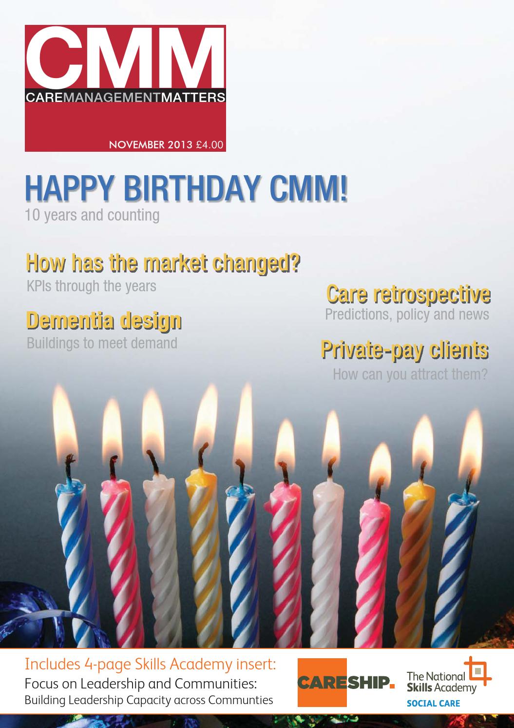 Care Management Matters November 2013 by Care Choices Ltd - Issuu
