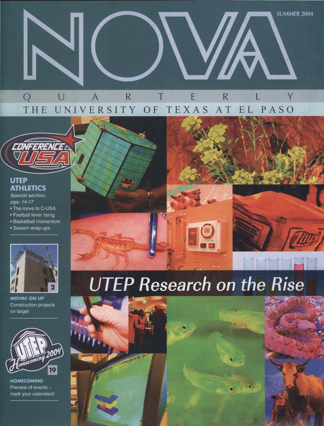 Nova Quarterly: The University of Texas at El Paso by UTEP Library - Issuu