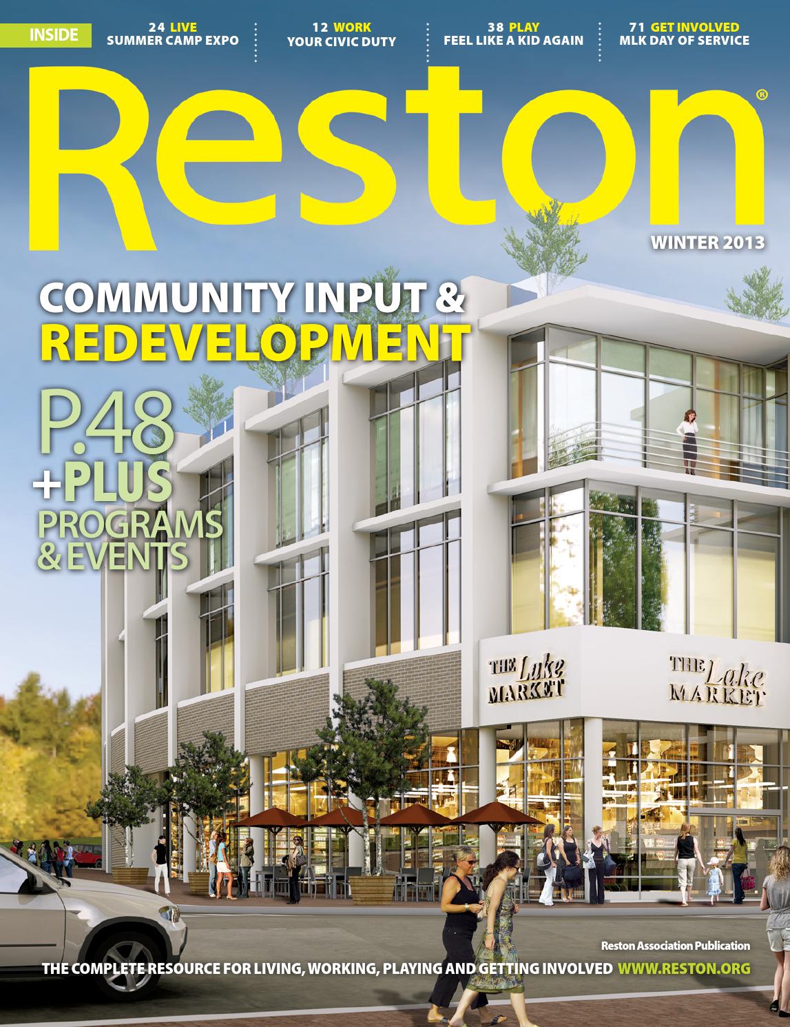 Reston Winter 2013 by Reston Association - Issuu