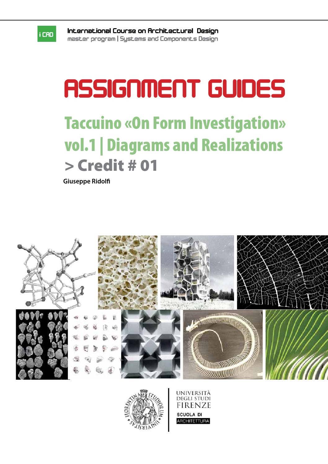 Taccuino «On Form Investigation» vol.1 | Diagrams and Realizations by ...