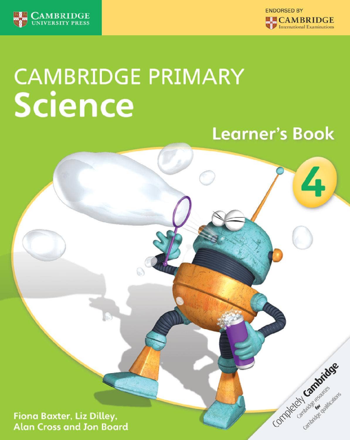 Cambridge Primary Science Learner S Book Stage 4 By Cambridge