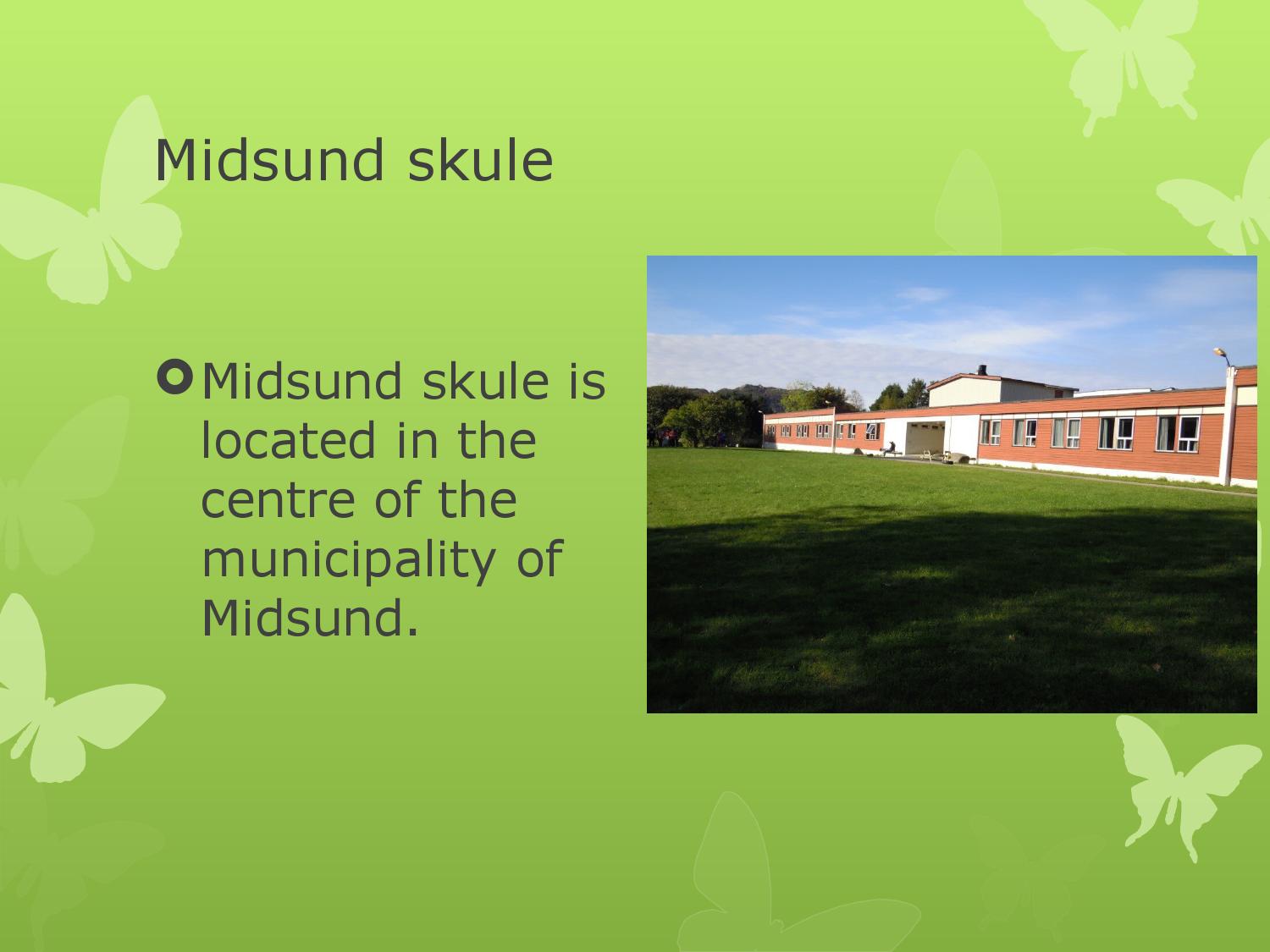 Midsund skule and the municipality of midsund by Maria panou - Issuu