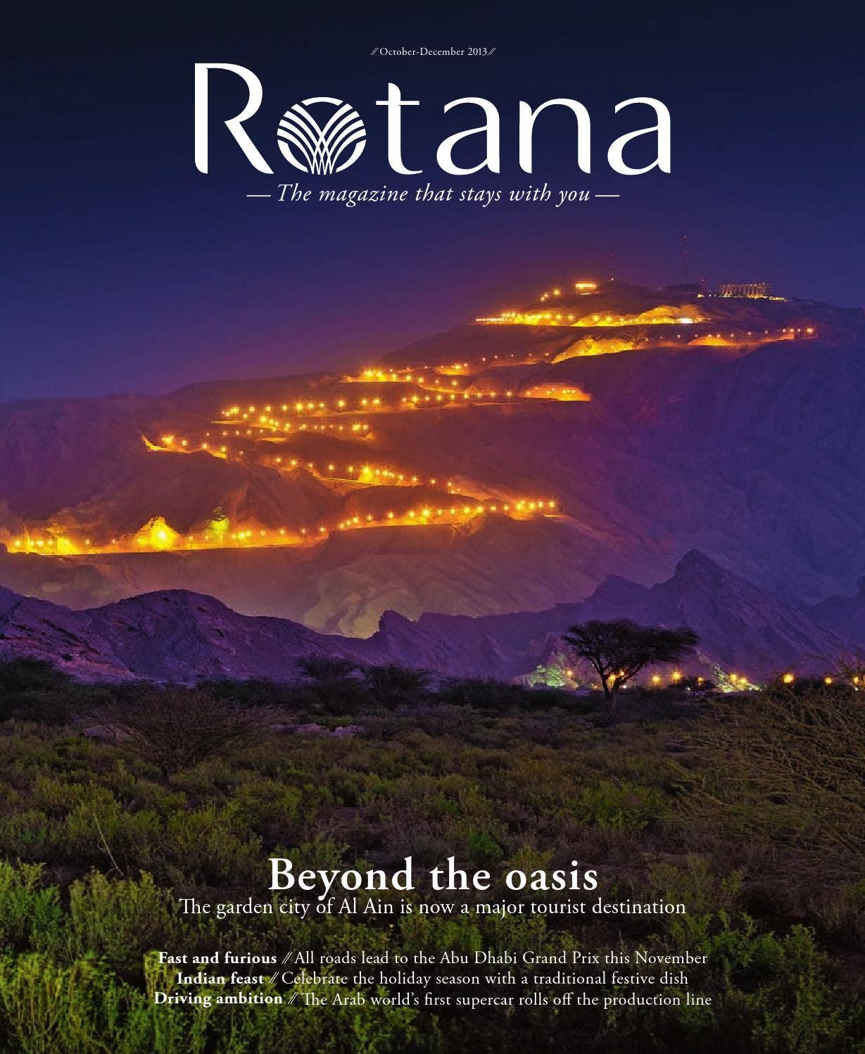 Rotana magazine, octdec 2013 by Rotana Magazine - Issuu