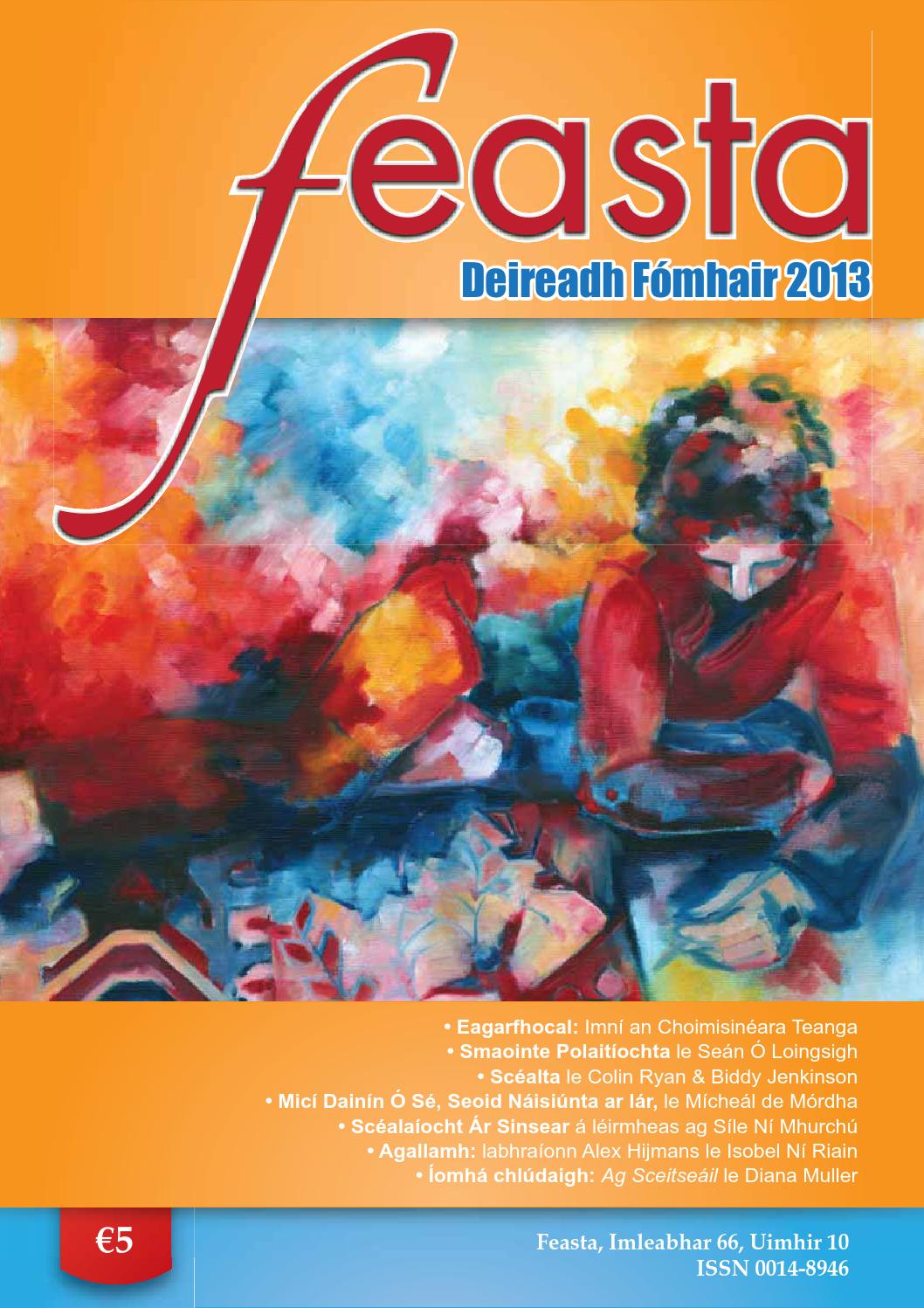 Feasta | Deireadh Fómhair 2013 by Conradh na Gaeilge - Issuu