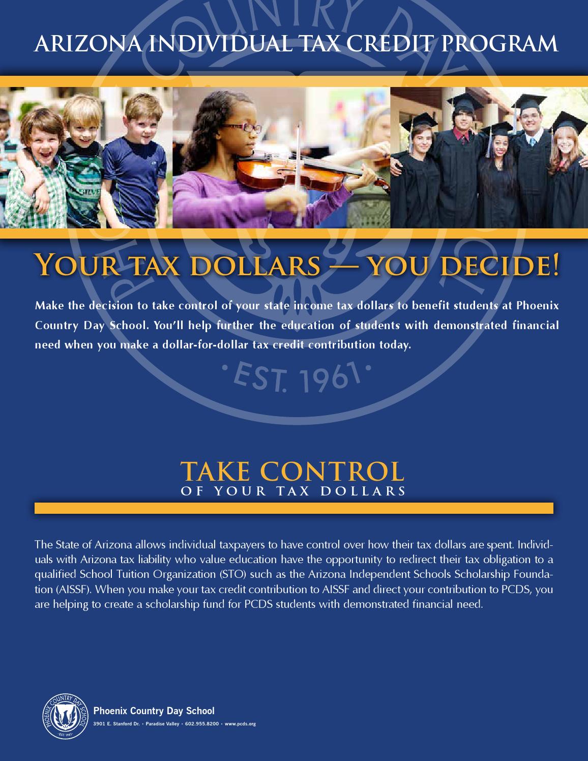 PCDS Tax Credit Brochure 2012-13 by Phoenix Country Day School - Issuu