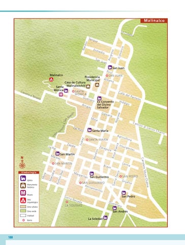 Malinalco Mapa