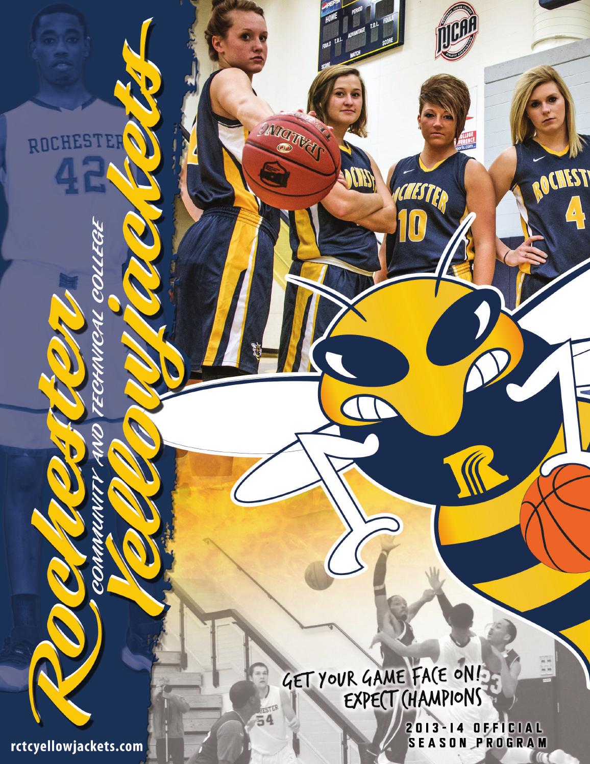 RCTC 2013 Basketball Season Program by Rochester Community and ...