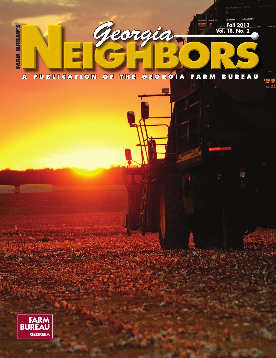 Farm Bureau's Georgia Neighbors - Fall 2013 by Georgia Farm Bureau - Issuu