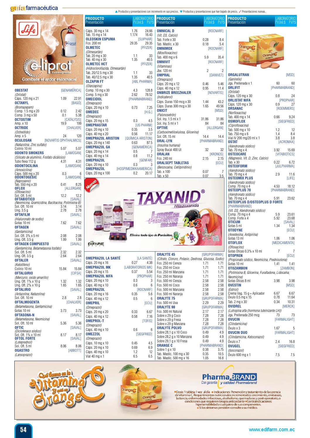 Guia farmaceutica no 138 by Edifarm & Cía. - Issuu