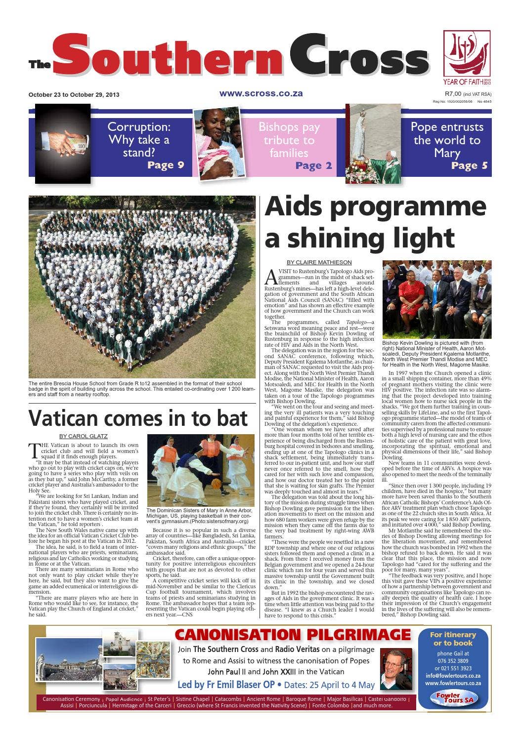 The Southern Cross - 131023 by The Southern Cross - Issuu