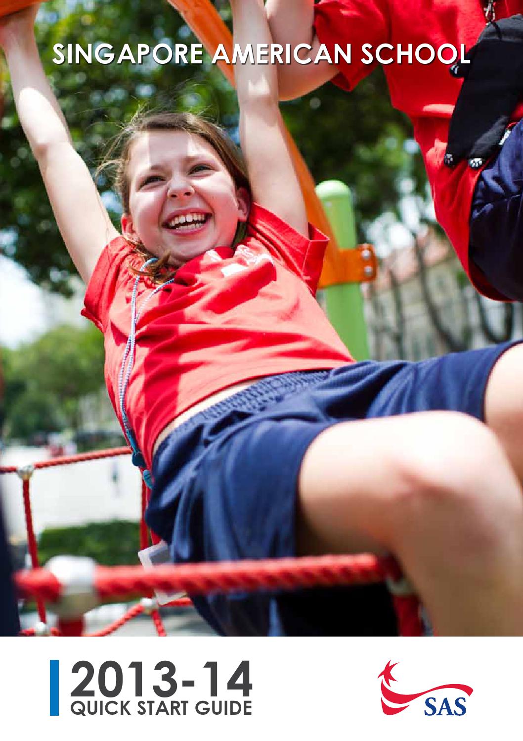 Singapore American School Open House Quick Start Guide 2013-14 by ...