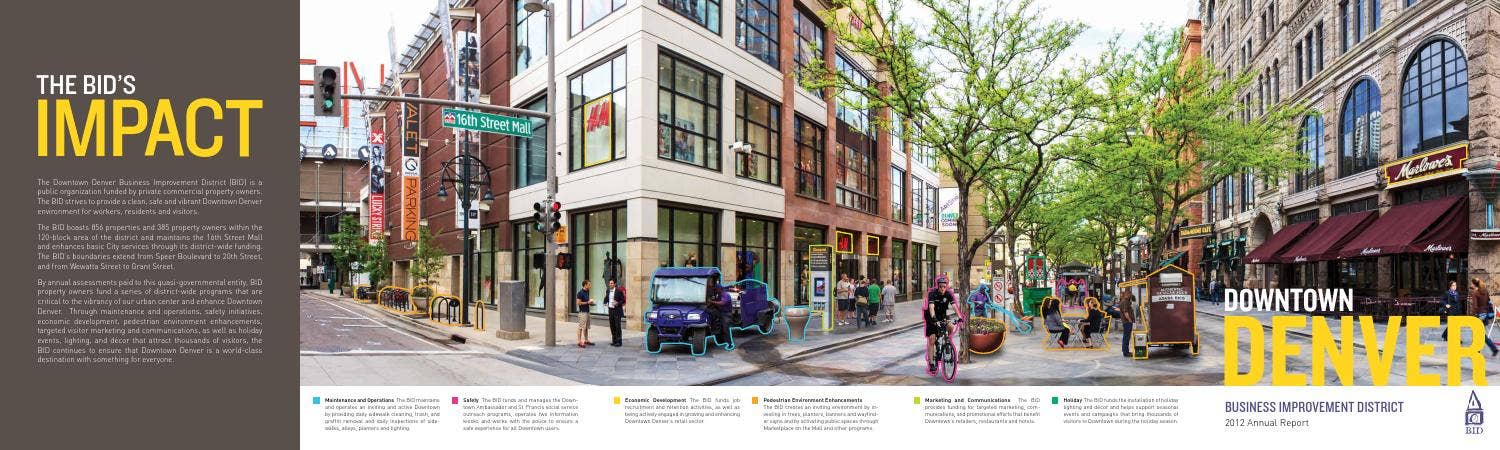 Downtown Denver Business Improvement District Annual Report 2012 by The ...
