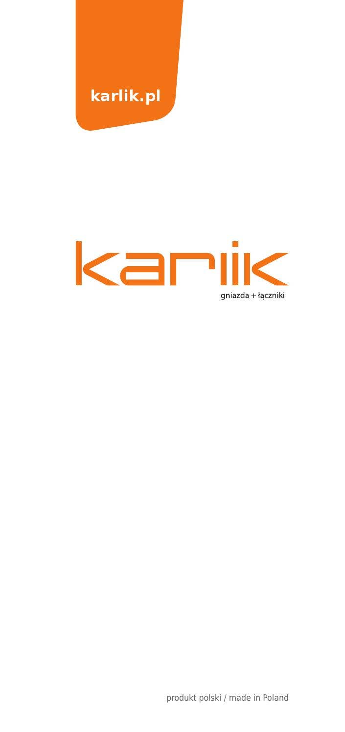 Karlik Katalog Oferta 2013 by Larido Agencja Reklamowa - Issuu