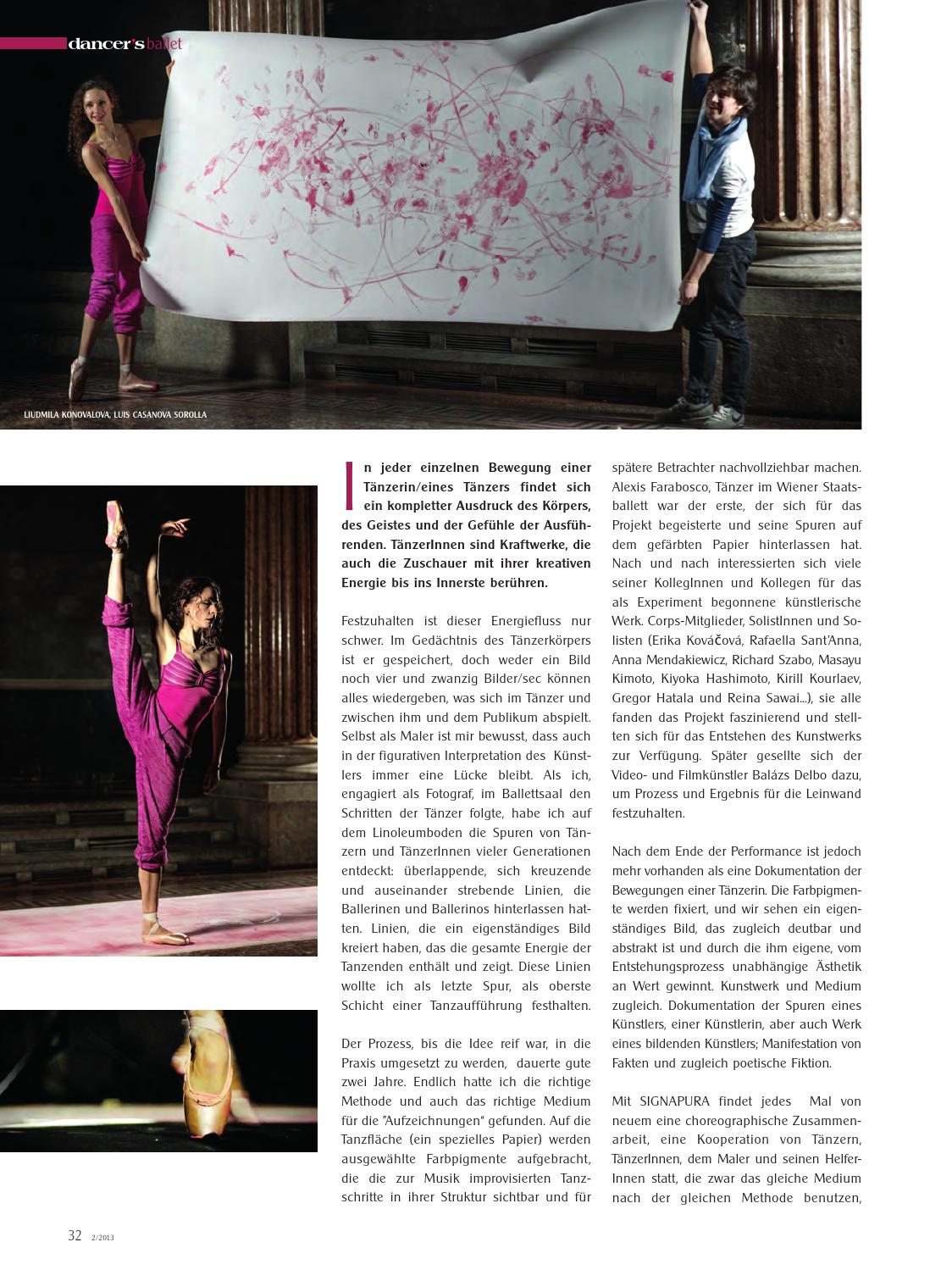 dancer's magazine - issue 2/13 by dancer’s – culture & lifestyle ...