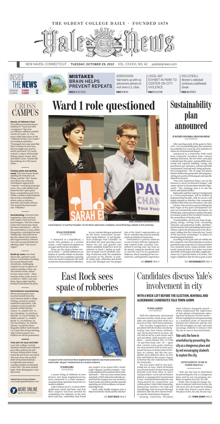 Today's paper by Yale Daily News - Issuu
