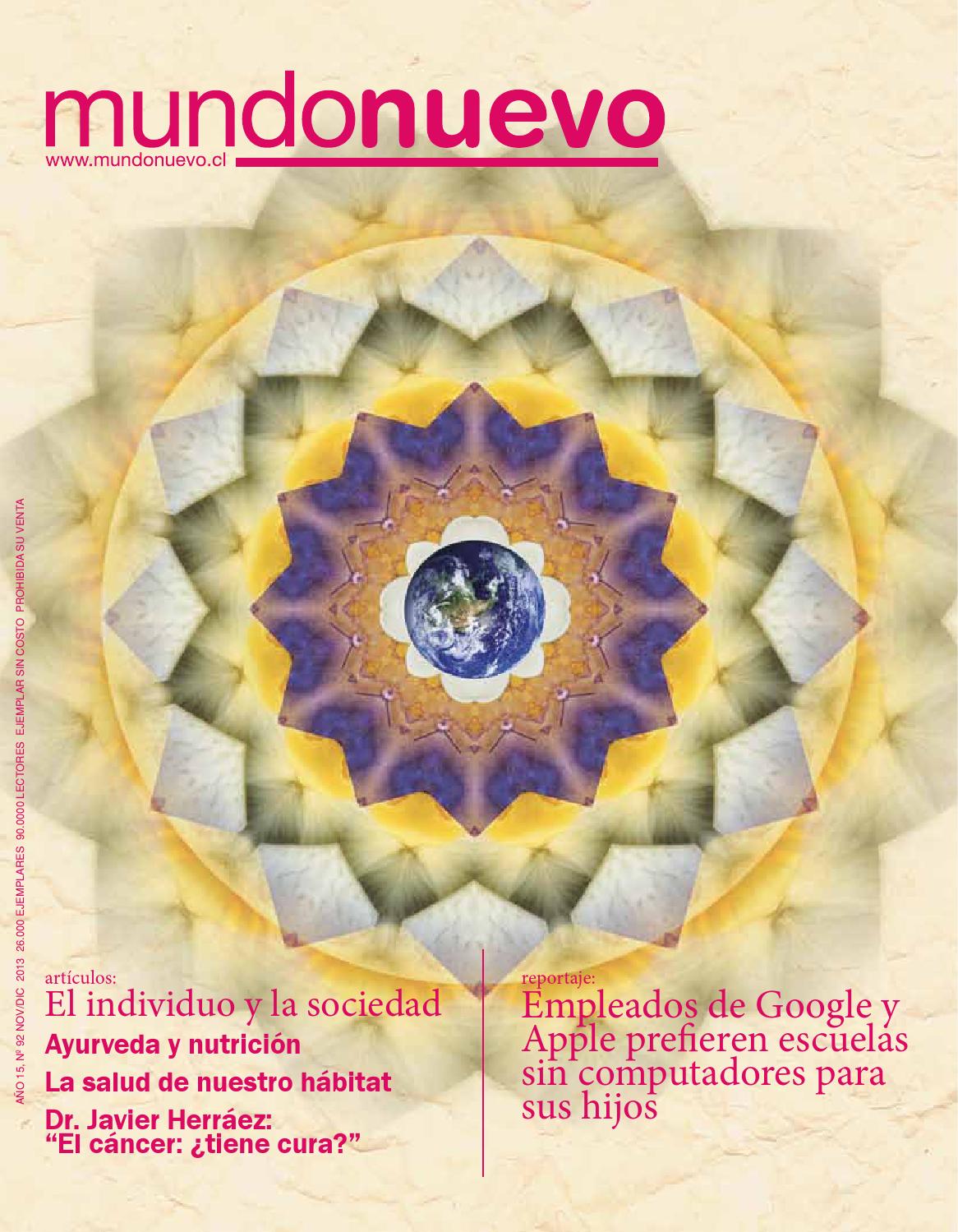 Revista Mundo Nuevo ed. 92 nov/dic 2013 by Revista Mundo Nuevo - Issuu
