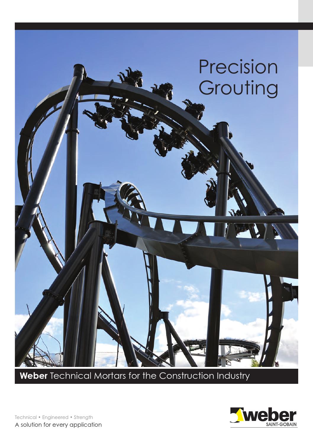 Precision Grouting Guide by Weber - Issuu