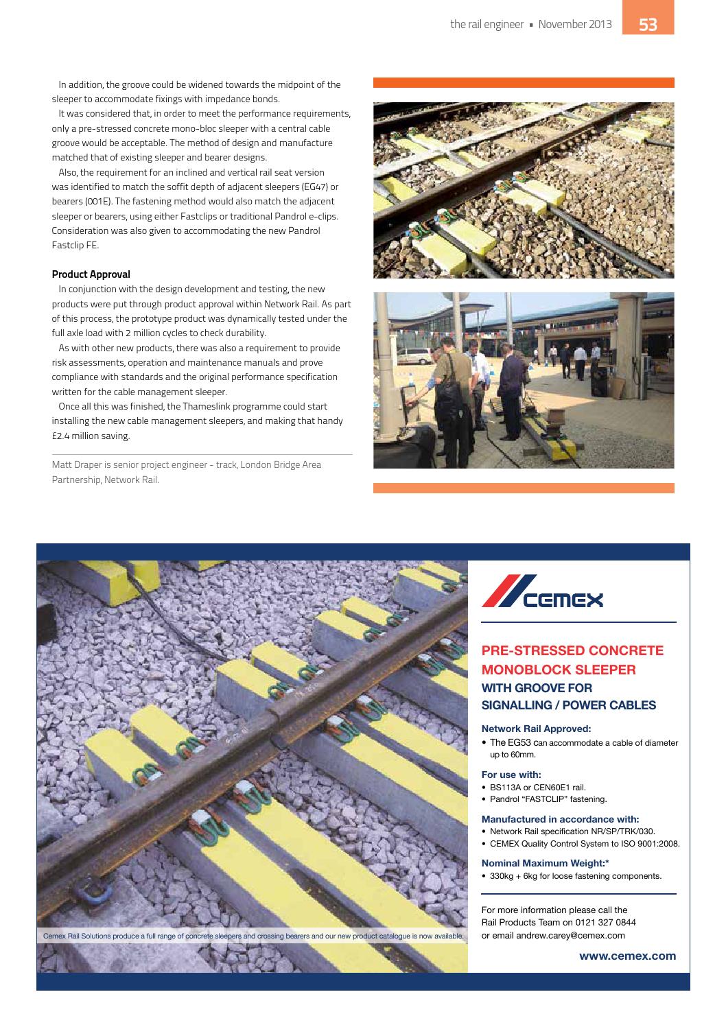 The Rail Engineer - Issue 109 - November 2013 by Rail Media - Issuu