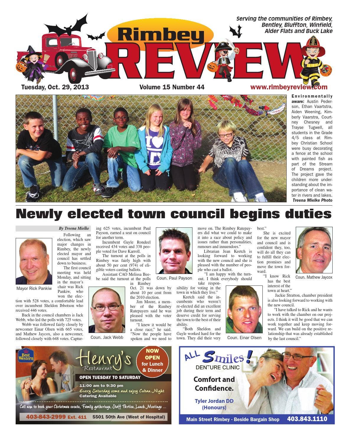 Rimbey Review, October 29, 2013 by Black Press Media Group - Issuu